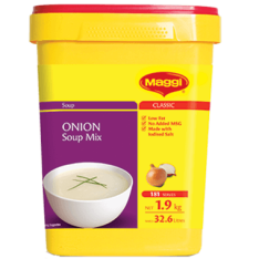 MAGGI CLASSIC ONION Soup Mix 6 x 1.9kg | Maggi | Nestle Professional